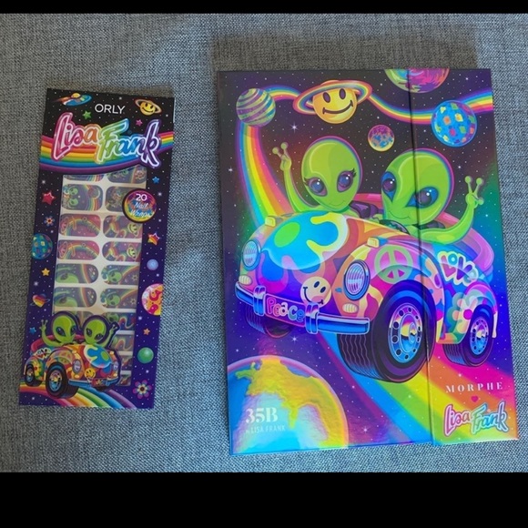 Morphe | Makeup | Lisa Frank Morphe Artistry Pallete Orly Nail Decals ...